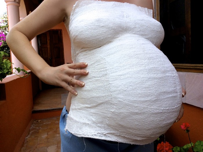 How To Do A Belly Cast Pregnancy at Victor Fox blog